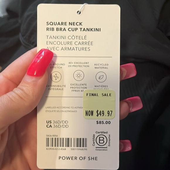 Athleta | Swim | Brand New With Tags Black Ribbed Athleta Bathing Suit ...